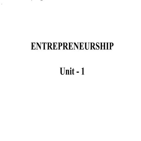 Entrepreneurship unit - 1 ppt.pptx