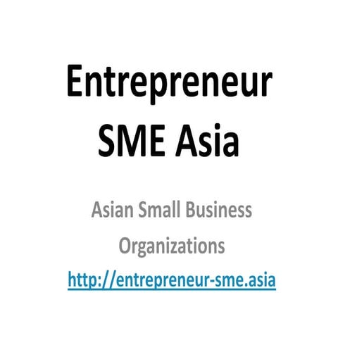 Sme businesslink-seminar | PPTX