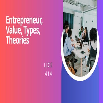 Entrepreneur Theories, Types, and Values (1).pptx