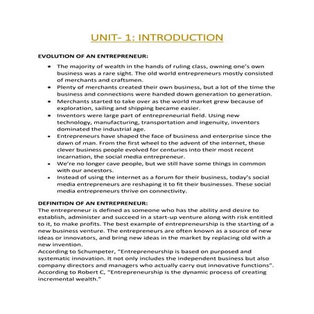 Entrepreneurial Development | PDF