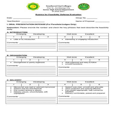 Entrep rubrics | DOCX