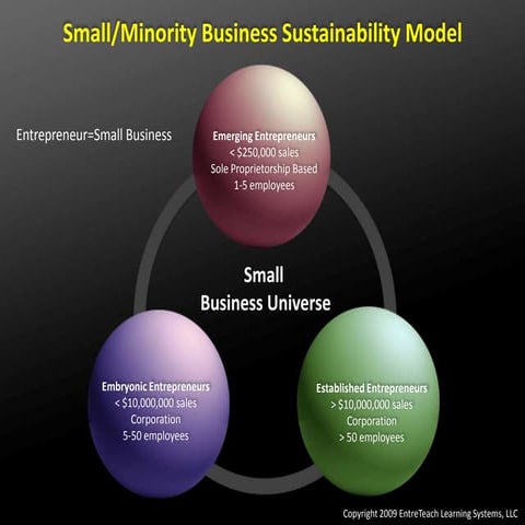 Sustainability Model for Small Business Growth | PPTX