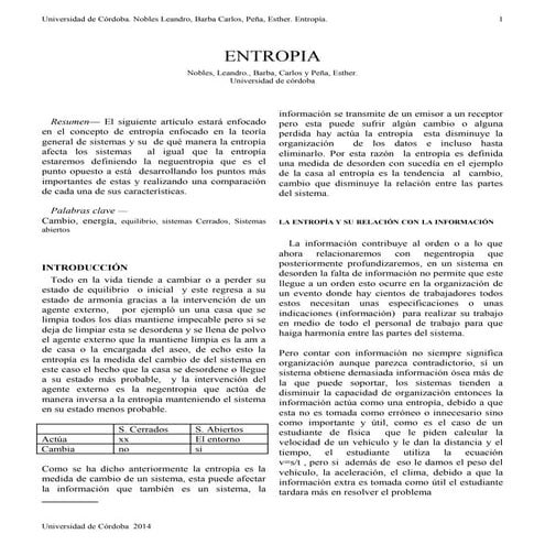 Entropia | PPTX