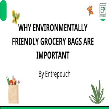 Why Environmentally Friendly Grocery Bags Are Important | PPTX