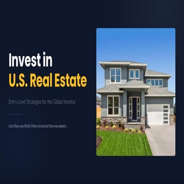 Entry-Level U.S. Real Estate Investment Strategies.pdf