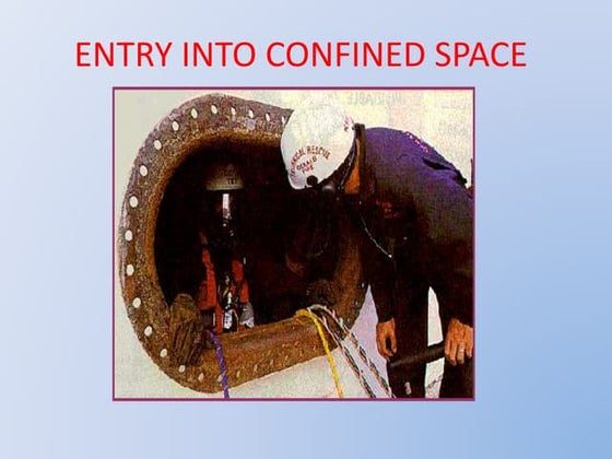 Confined Space Training | PPT