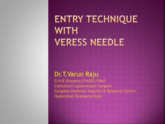 Challenges in Laparoscopic Hernia Surgery | PPT