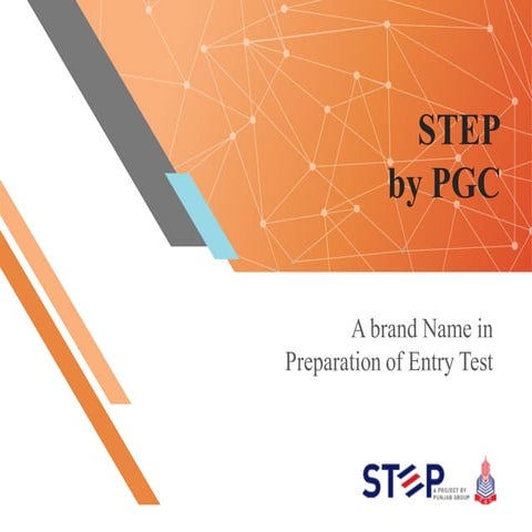 Entry Test - STEP by PGC | PDF | College Education | Education