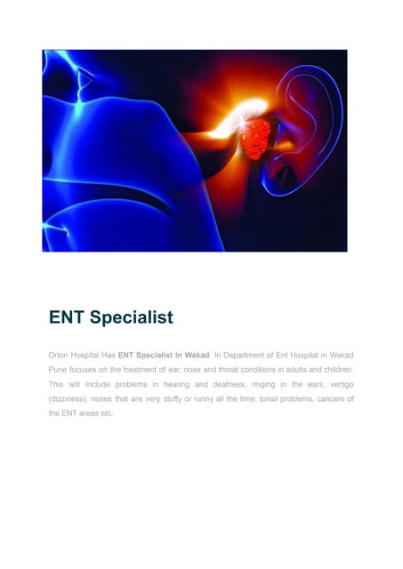 Orionhosital presentations