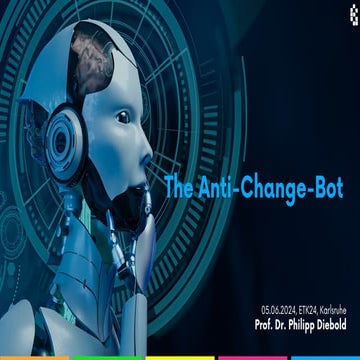 The Anti-Change-Bot - Veränderung anders starten | PDF
