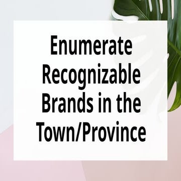 Enumerate-Recognizable-Brands-in-the-Town.pptx