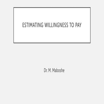 Environmental Economics notes and explanation | PPTX