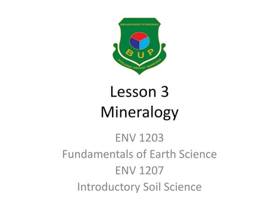 Microscopic Mineralogy- the study of minerals under microscope | PDF | Geology | Science