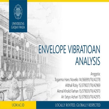 Envelope analysis kelompok 7 getaran mekanik kelas 3 | PPTX