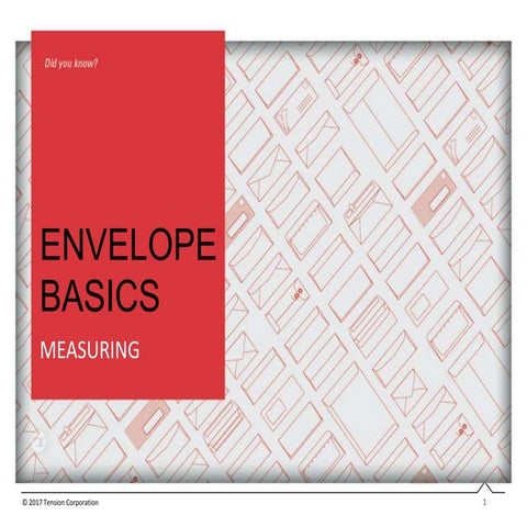 Envelope Basics: How to Measure an Envelope | PPTX