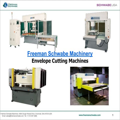 Envelope cutting presses | PDF