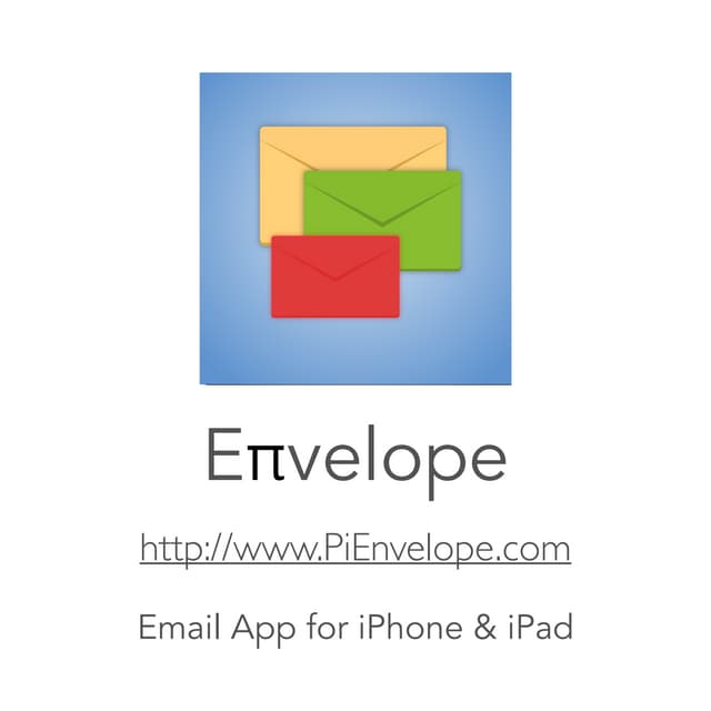 Envelope - Email App for iPhone & iPad | PDF