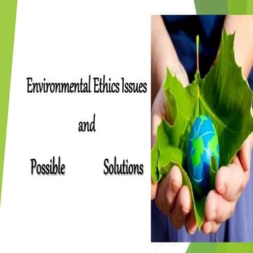 Environmental Ethics.pptx- Ethical thinking | PPT
