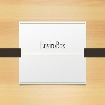 Envirobox | PPT