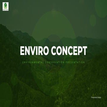 Enviro Concept is a professional manufacturer | PPT