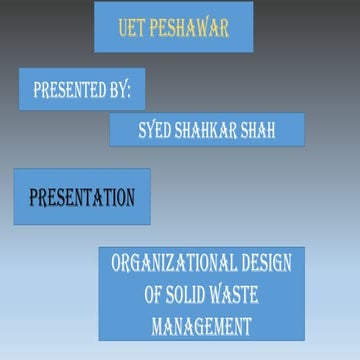 Organizational Design of solid waste Management 1.pdf