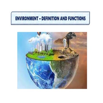 Environmental Science - Food and Land Resources