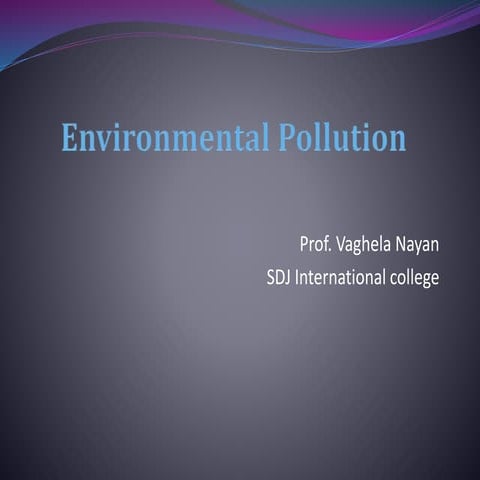Pollution.Ppt