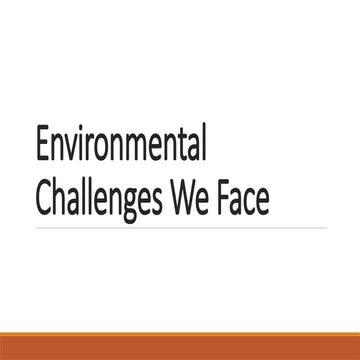 Basic environmental concept | PDF