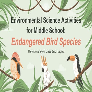 environmental-science-activities-for-middle-school-endangered-bird ...