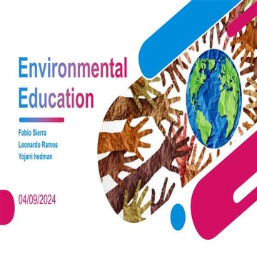 Environmental Education for helping our environment | PPT