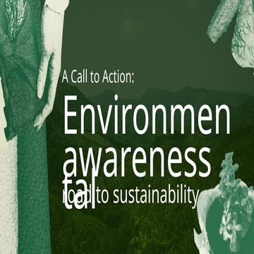 Environmental Awareness powerpoint presentation | PPTX