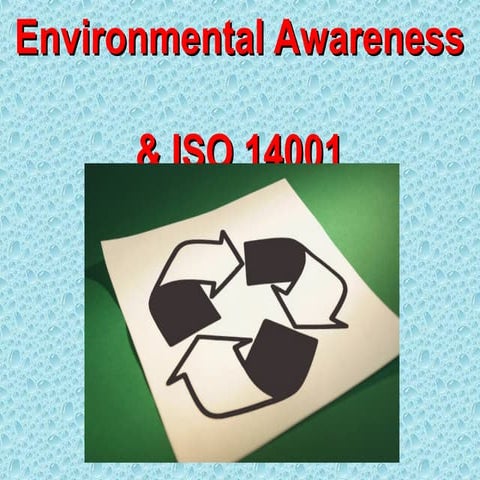 Introduction to Environmental Management | PPTX