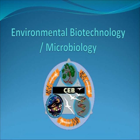 Environmental biotechnology | PPT