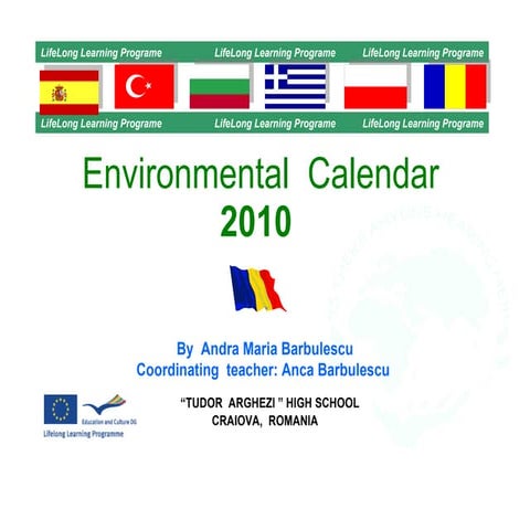 Environmental Calendar 2010 Pp | PPT