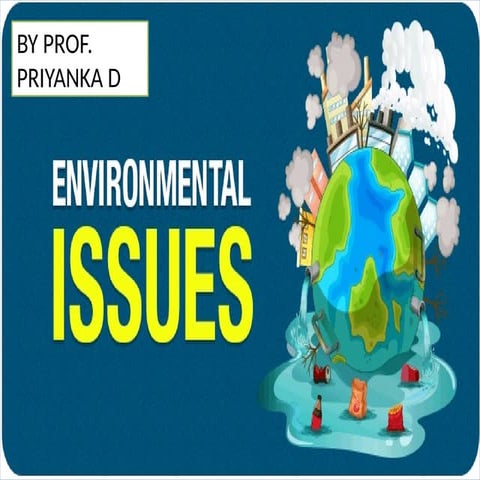 Environmental Challenges Environmental Challenges Pptx
