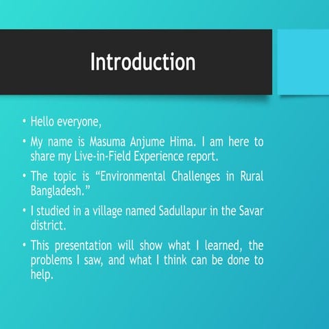 Environmental Challenges Presentation Pptx