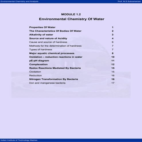 Environmental Chemistry of Water.pdf