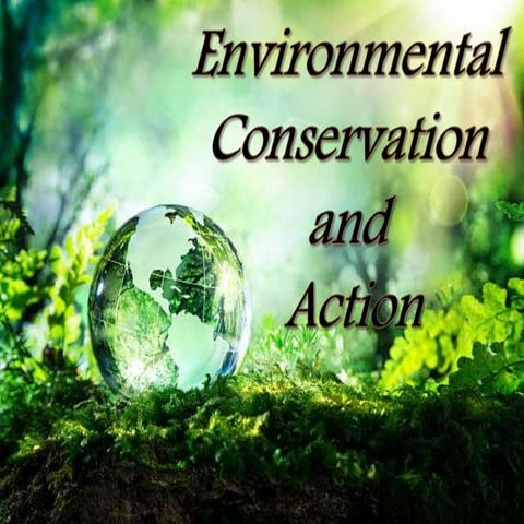 Environmental conservation by Randdel Delgado | PPTX