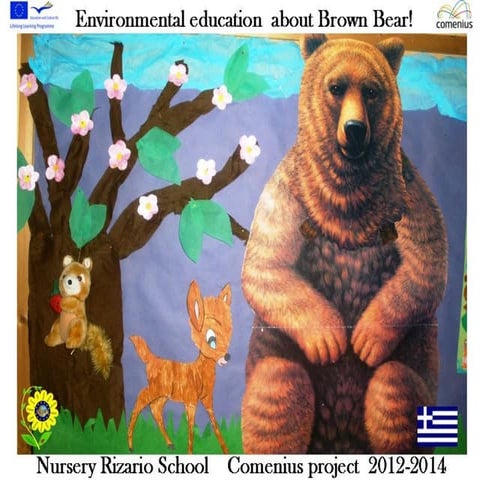 Environmental education: "Brown Bear" | PPT