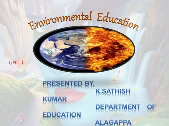 Environmental Education ppt | PPT