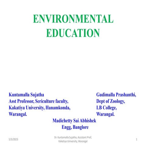 Environmental education.pptx