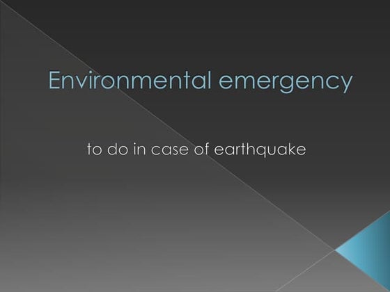 Earthquake Preparedness Infographic | PPT