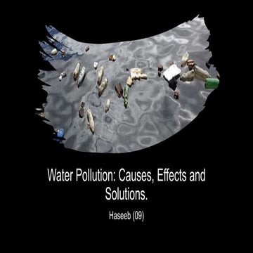 Water Pollution Pptx Educational Presentation Pptx