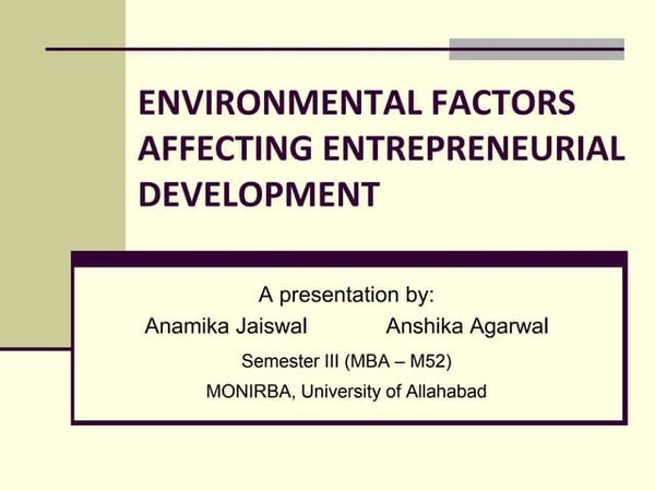 Factors Affecting Business Environment factors-affecting-business-environment