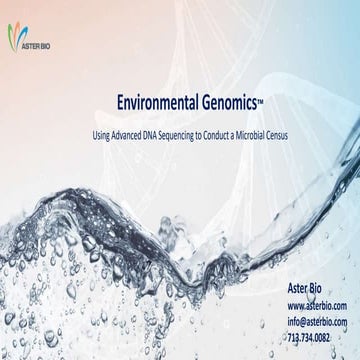 Environmental Genomics | PDF