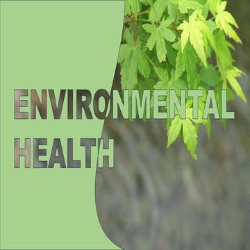 Environmental Health.pptx grade 9 health education | PPTX