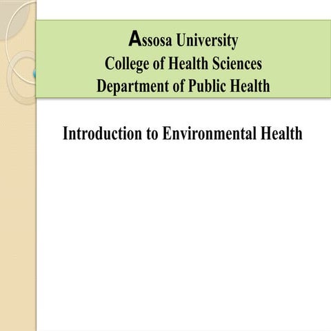 1. SMS 420 - Intro. to Environmental Health.ppt