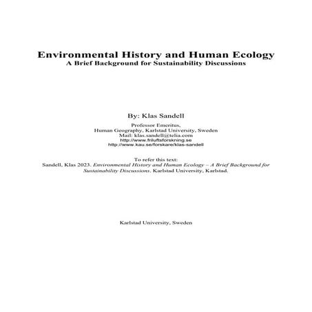 Environmental History and Human Ecology.pdf