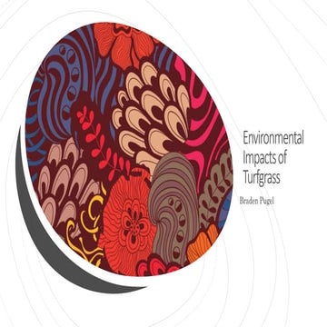 Environmental impacts of turfgrass | PPT