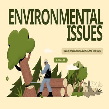 Issues in the Environment for Geography 2 | PPTX